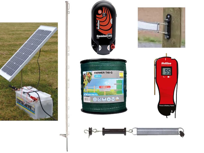 Solar Electric fencing kits for Horses - Agrisellex UK
