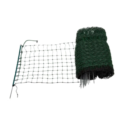 Green electric Rabbit netting - Agrisellex UK